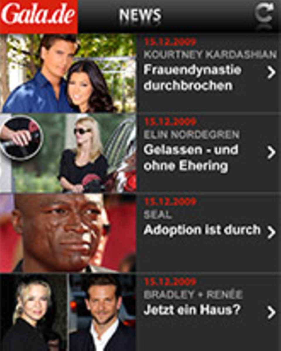 Gala-App: Star-News auf dem iPhone | GALA.de