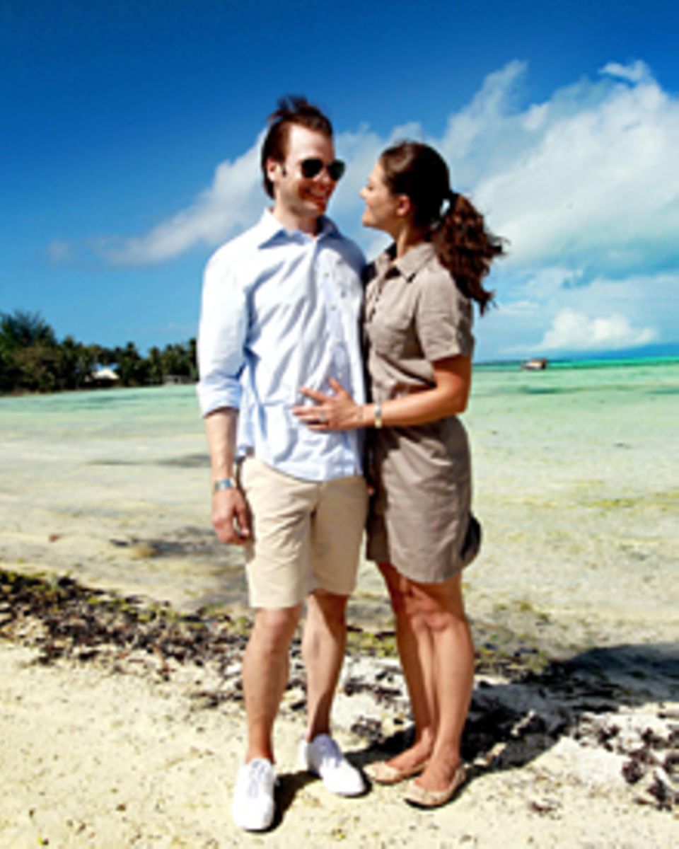 Prinz Daniel + Prinzessin Victoria: Liebesgrüße aus der Südsee | GALA.de