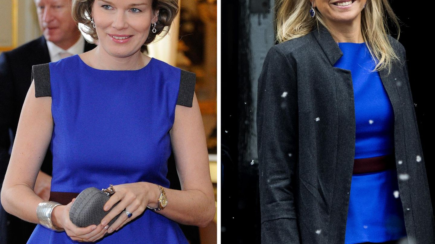 Prinzessin Mathilde + Prinzessin Máxima: Royales Kleider-Doppel | GALA.de