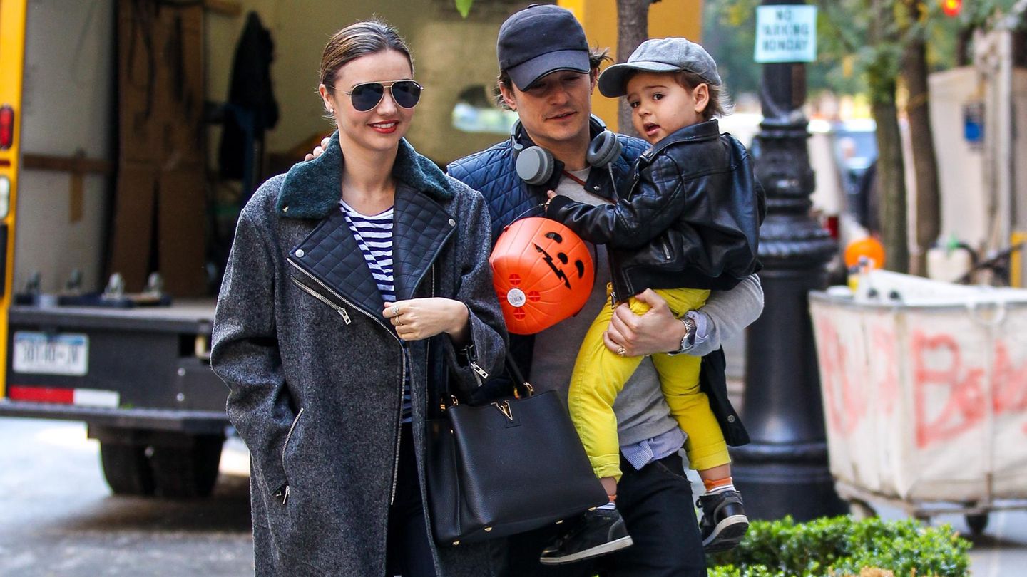 Miranda Kerr + Orlando Bloom: Gemeinsam unterwegs mit Flynn | GALA.de