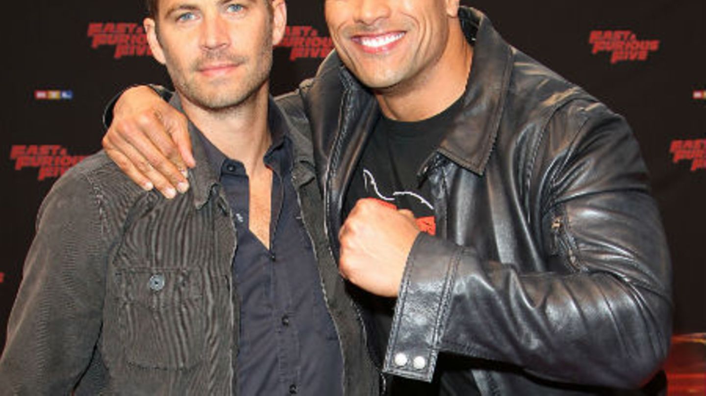Paul Walker Og Dwayne Johnson