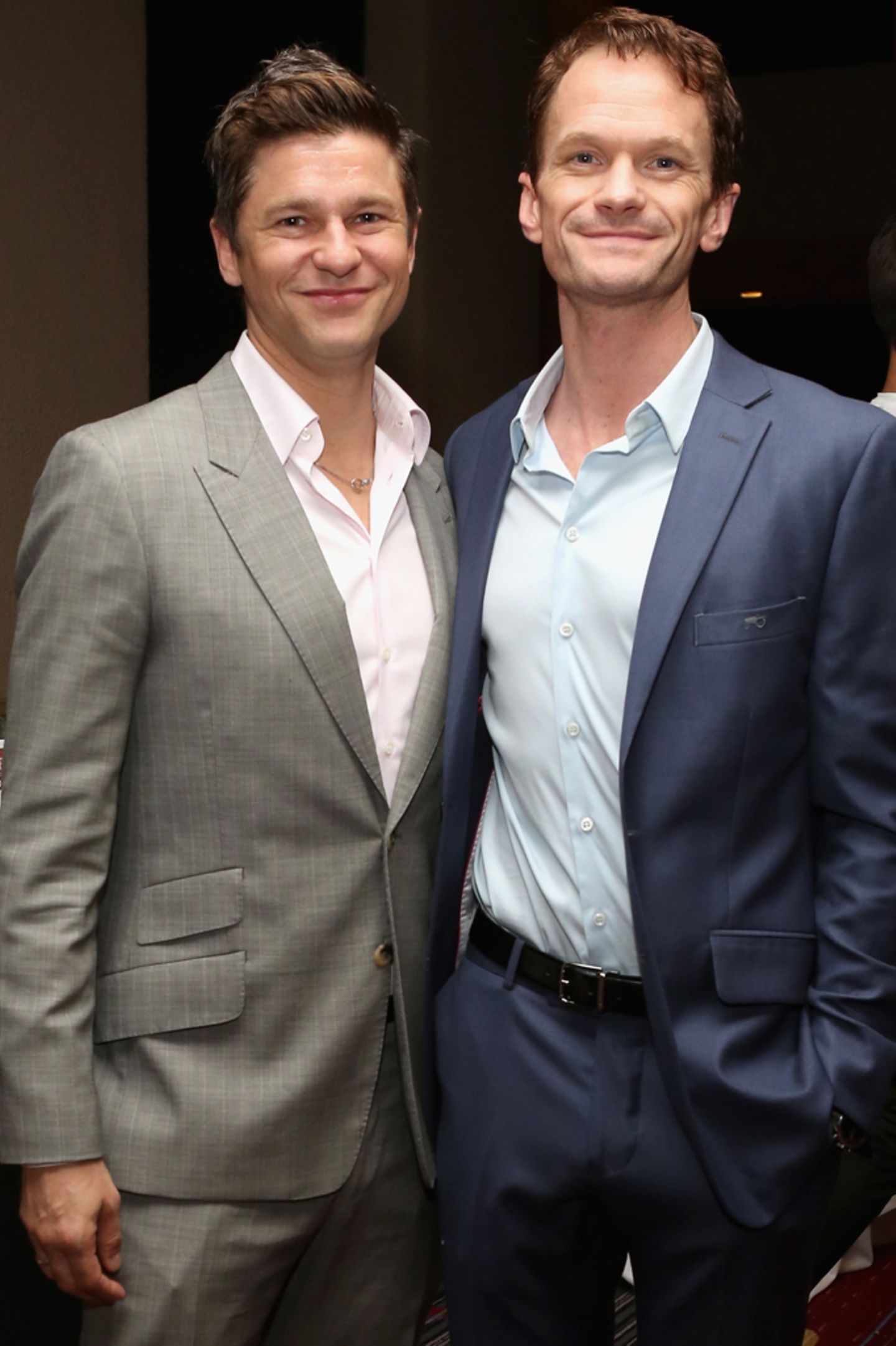 Neil Patrick Harris David Burtka Dia Das Bruxas Der Schauspieler Neil