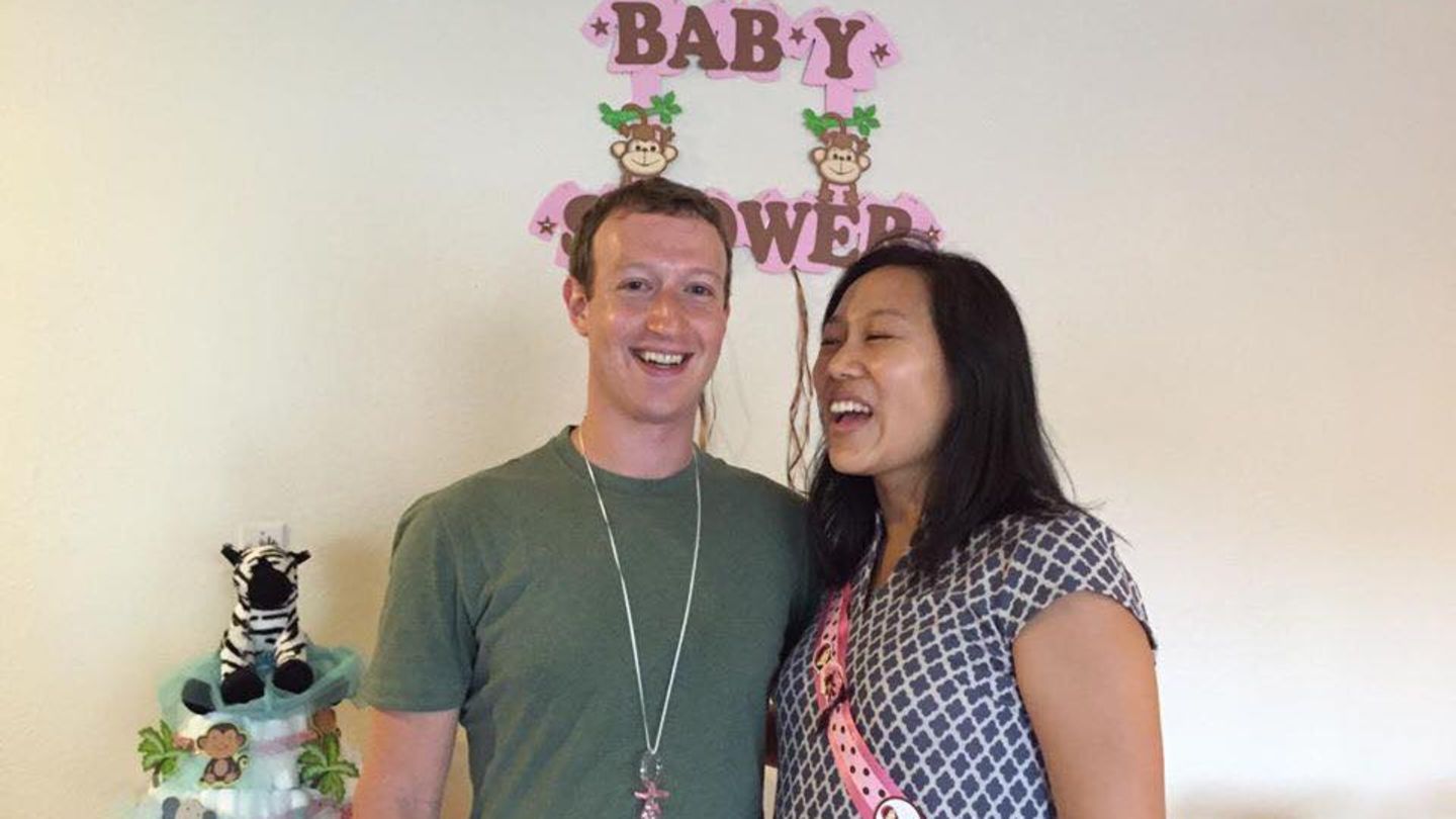 Mark Zuckerberg und Priscilla Chan feiern bescheidene Babyparty | GALA.de
