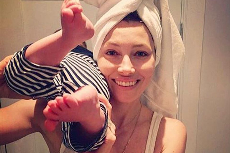 Jessica Biels Alltag mit Baby Silas | GALA.de