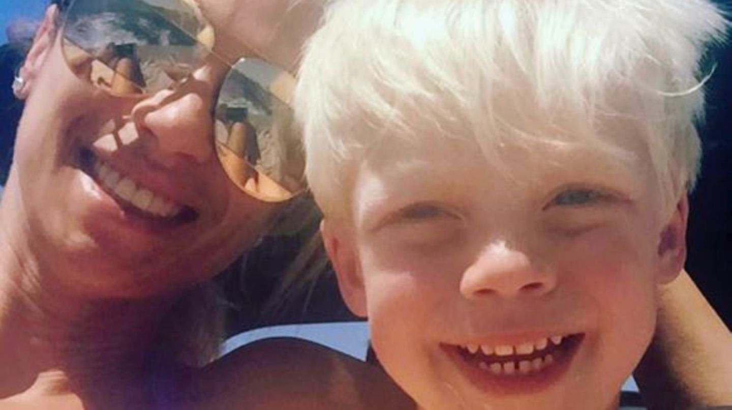 Lilly Becker privat wie nie: So wild schmeißt sie Söhnchen Amadeus aus ...