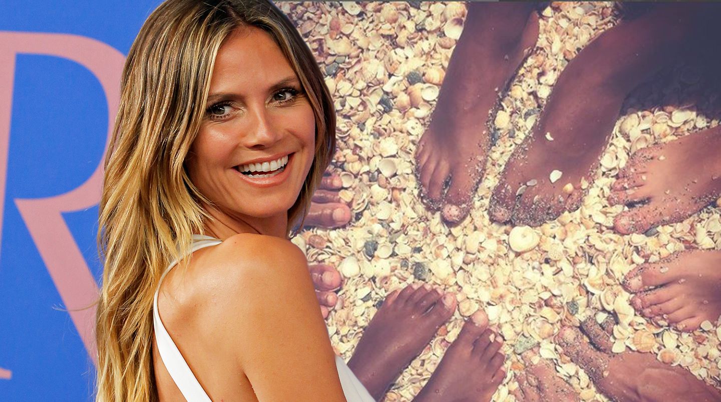 Heidi Klum Ihr Traumurlaub Auf St Barth Galade 8841