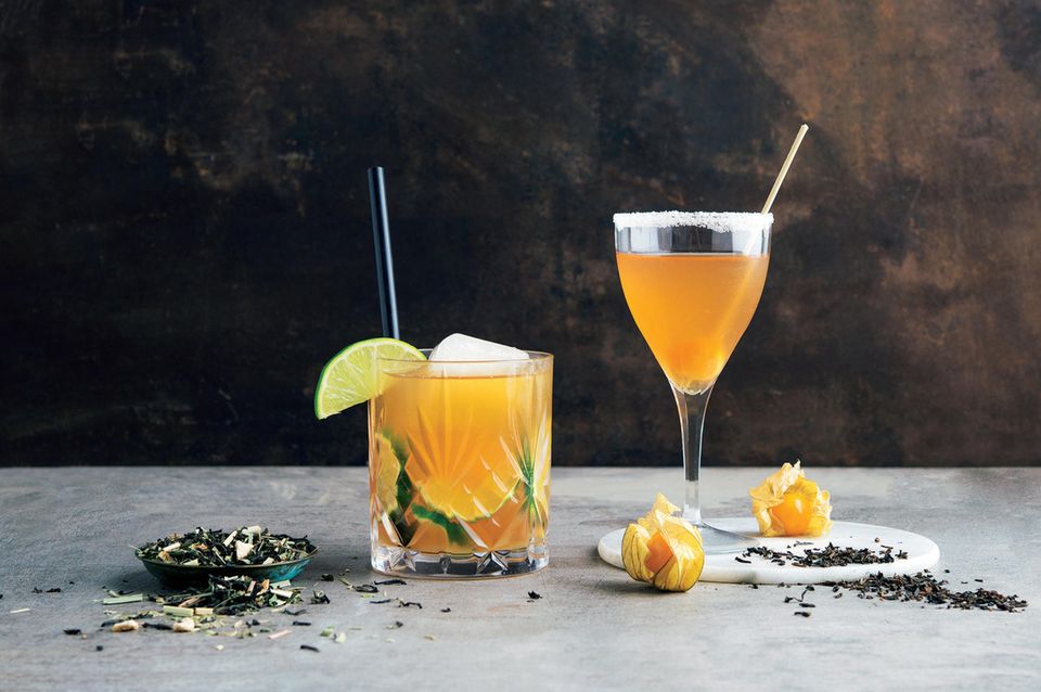 Tee Cocktails: Goldener Herbst | GALA.de