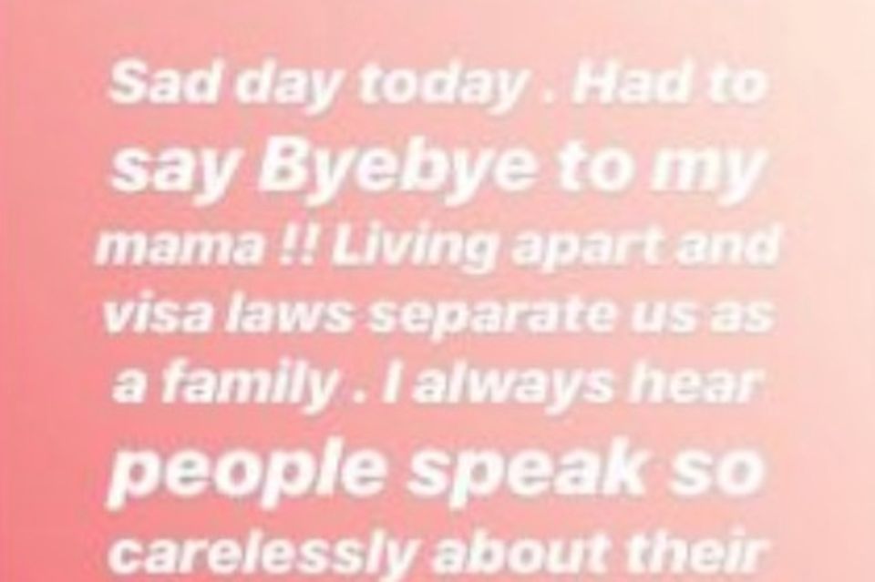 Motsi Mabuse traurig auf Instagram: Motsi Mabuse traurig auf Instagram: