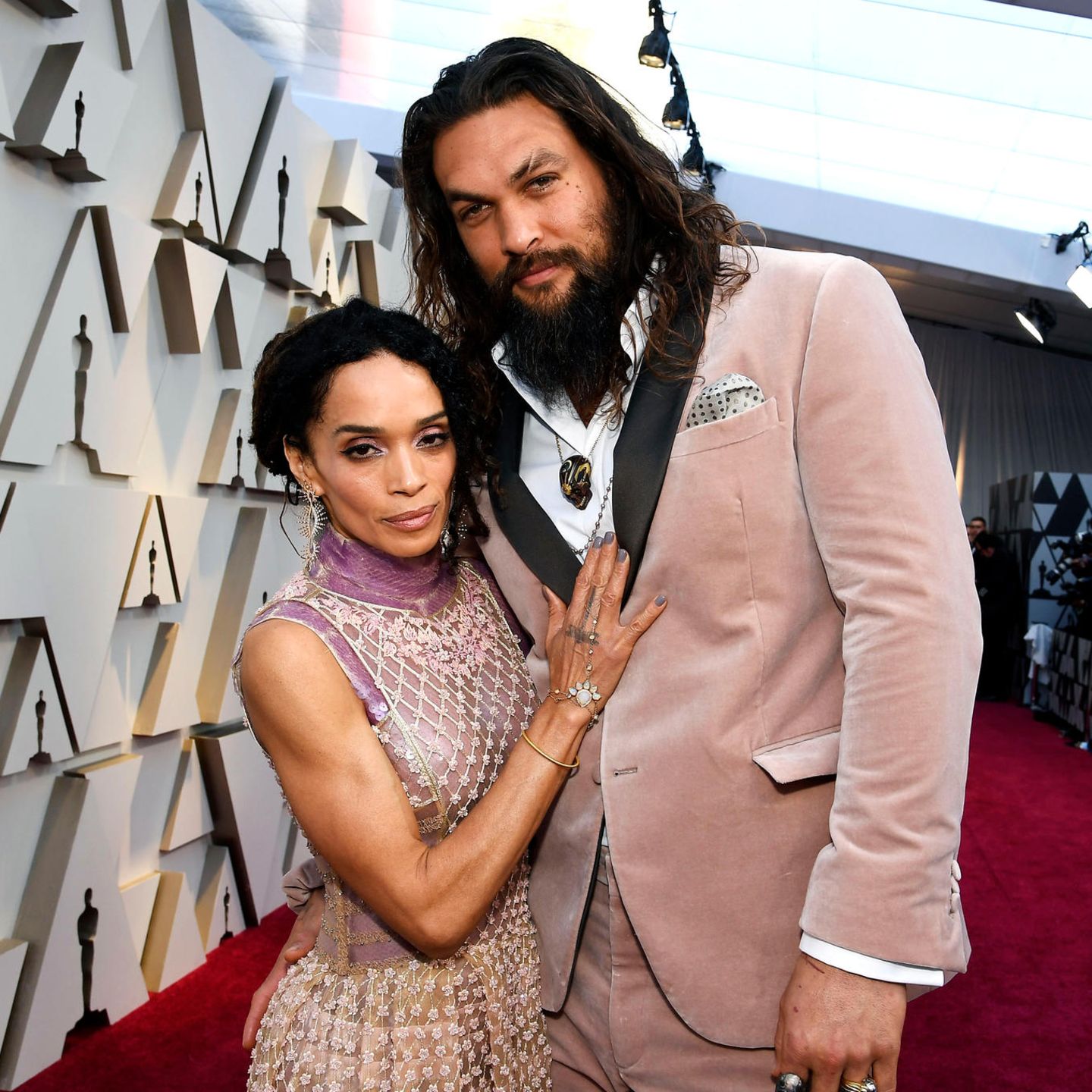 Jason Momoa Lisa Bonet 2013