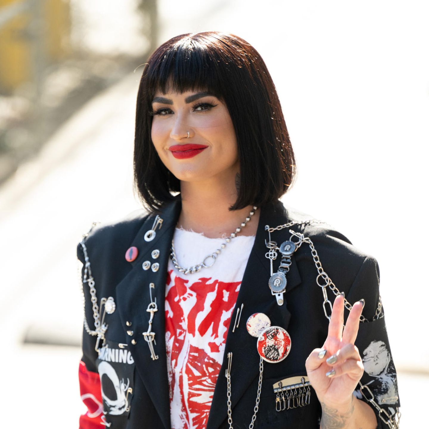 Demi Lovato Rosa Haare 2024 Nageldesign Bilder Der Stars | Wunderweib