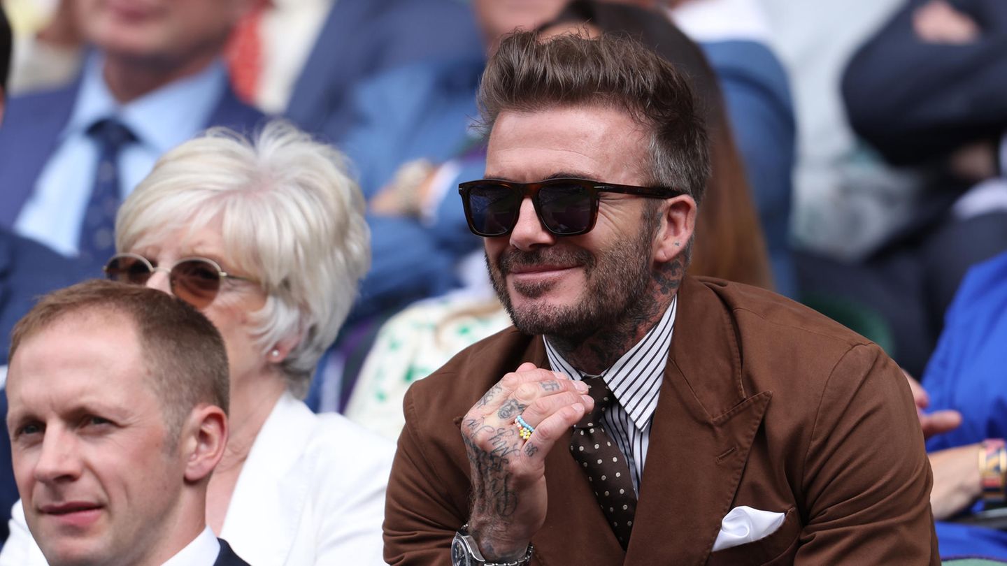 David Beckham: Sein Gesang bei The Weeknd bringt Harper zum Lachen ...
