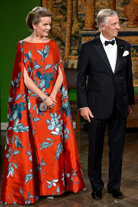 Königin Mathilde: So interessant kombiniert sie zwei Power-Farben | GALA.de