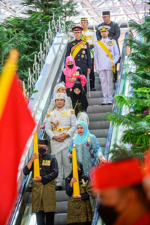 Hochzeit von Prinzessin Azemah und Prinz Bahar in Brunei in Bildern ...