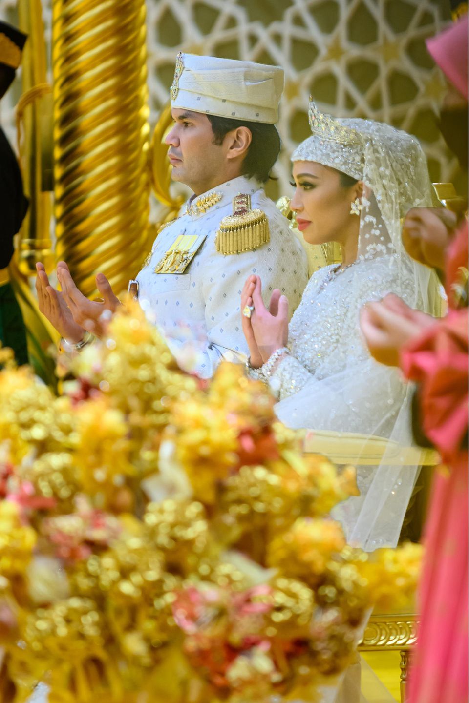 Hochzeit von Prinzessin Azemah und Prinz Bahar in Brunei in Bildern ...