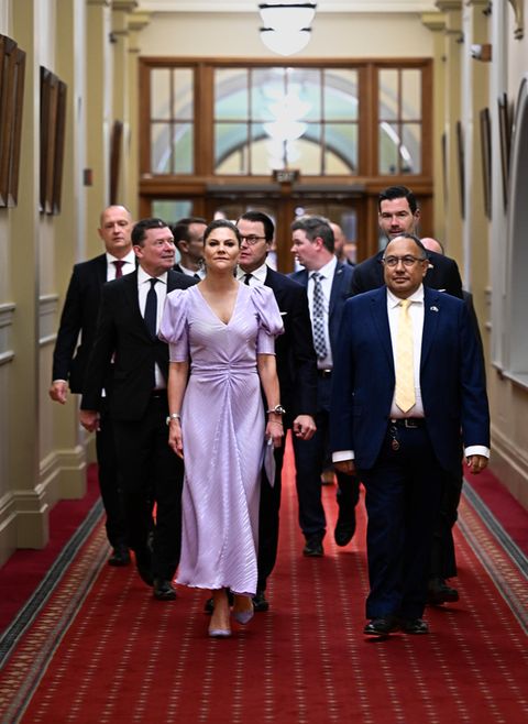 Prinzessin Victoria: Modisch steht bei ihr der Nationalfeiertag schon ...