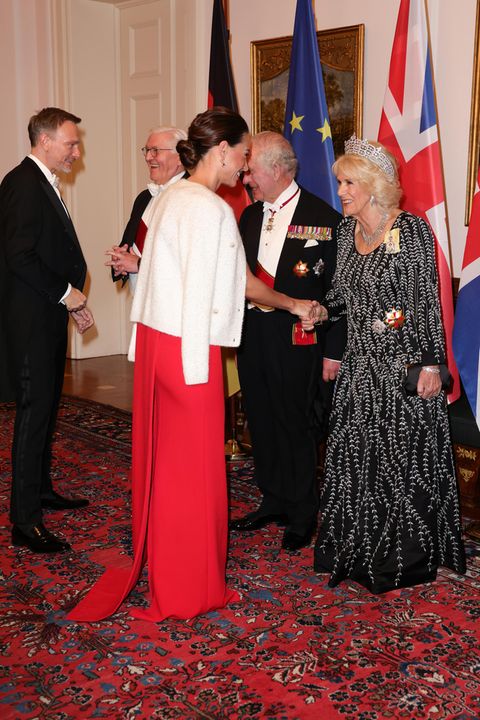 Franca Lehfeldt: Kopiert sie beim Staatsbankett das Outfit von Herzogin ...