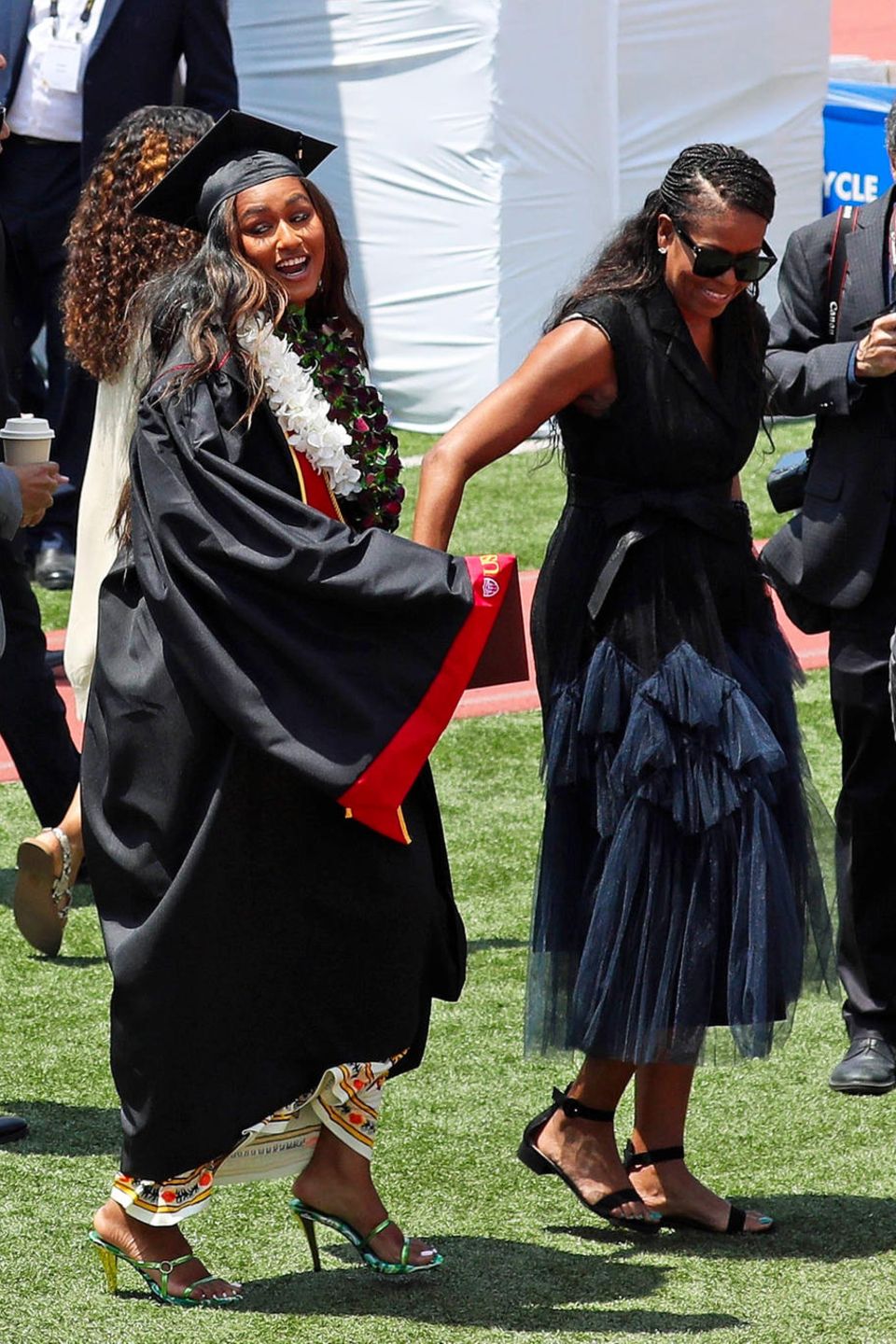 Malia Obama: Selbst beim Sport ist sie modisch ganz vorne mit dabei ...