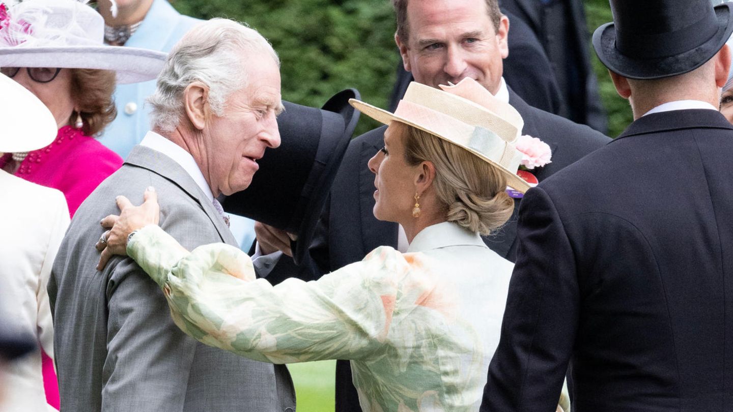 König Charles: Wiedersehen mit Lieblingsnichte Zara bei Royal Ascot ...