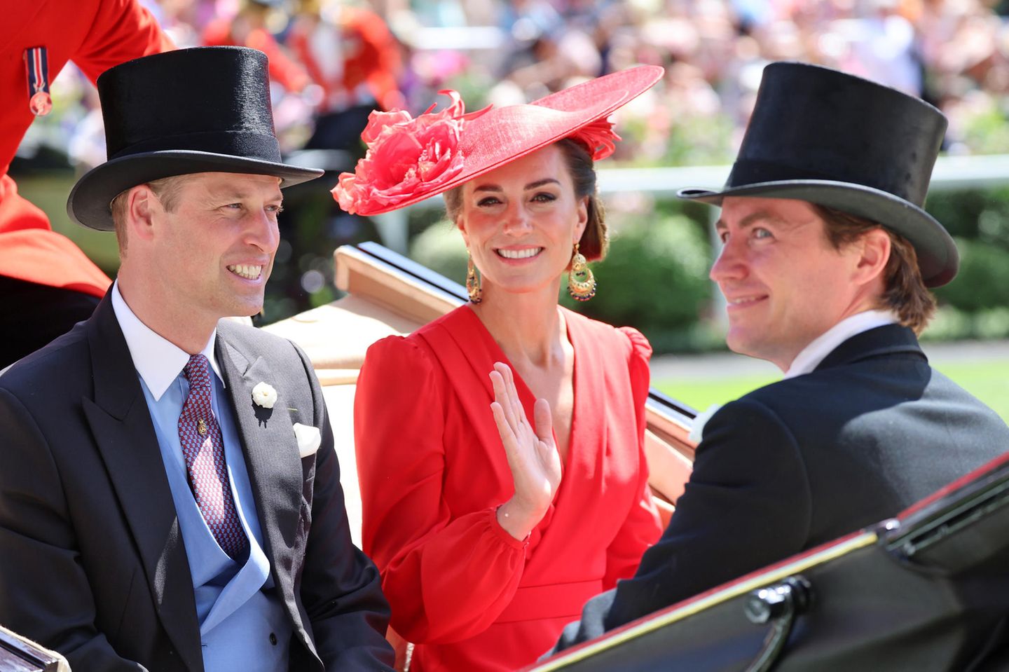 Royal Ascot 2023: Die britische Königsfamilie auf dem Pferderennen ...