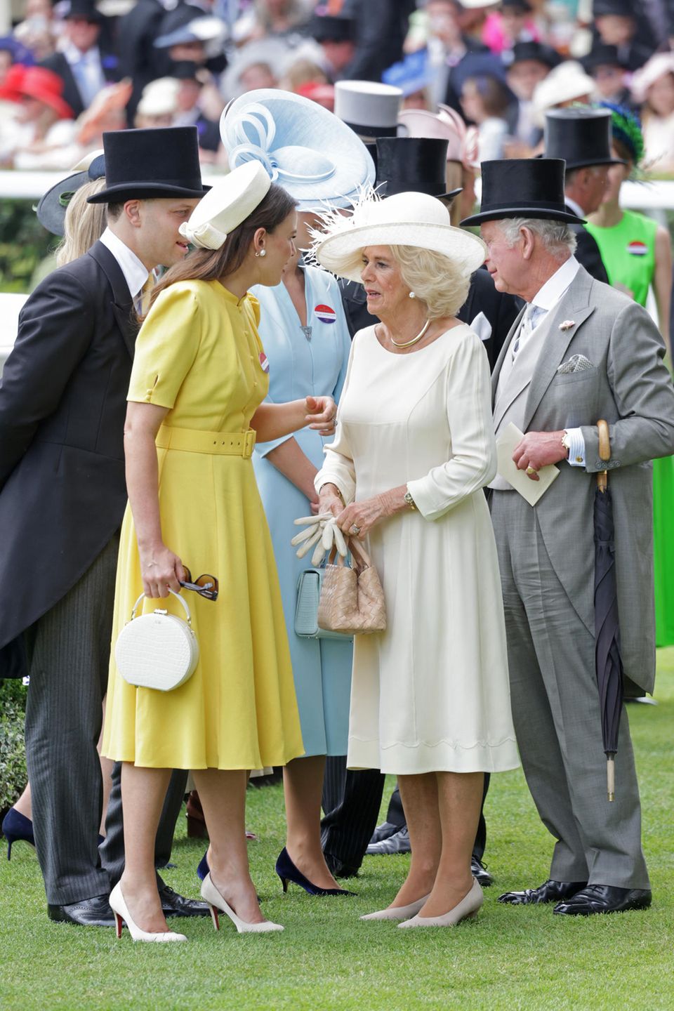 Royal Ascot 2023: Die britische Königsfamilie auf dem Pferderennen ...