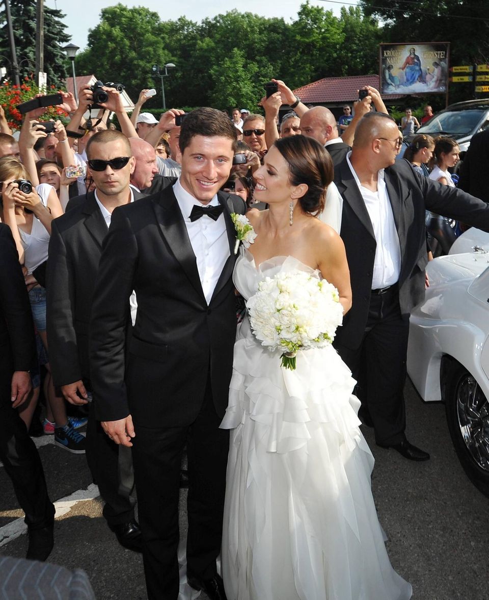 Anna Lewandowska + Robert Lewandowski: Sie geben sich erneut das Jawort ...