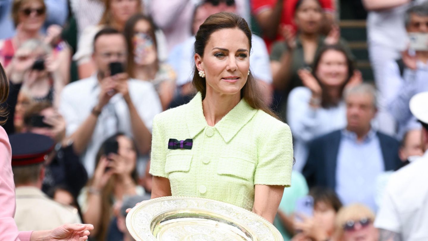 Catherine, Princess of Wales: Sie überreicht Trophäen in Wimbledon | GALA.de