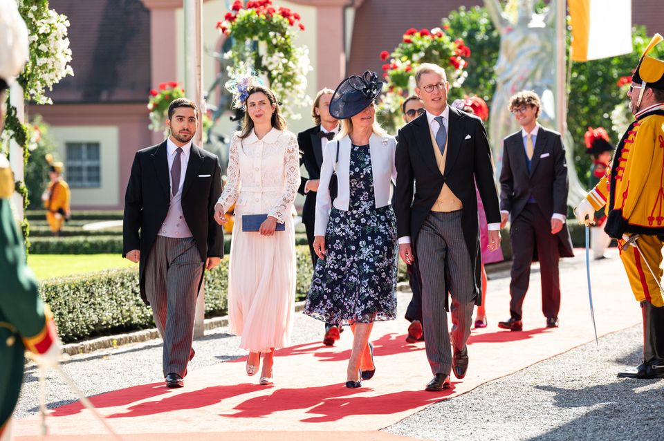 Herzogin Marie-Amélie von Württemberg + Franz-Ferdinand Baron von ...