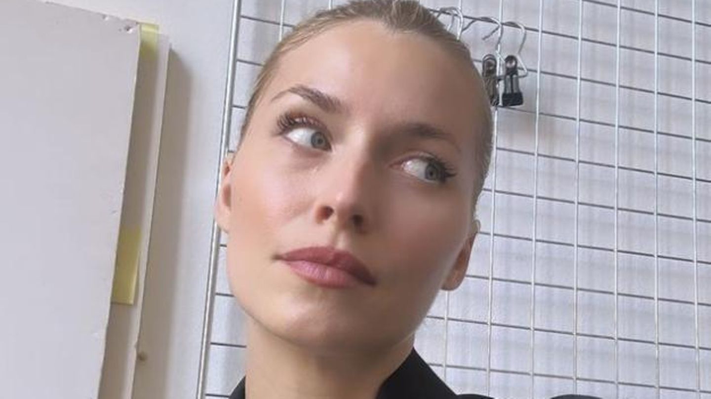 Lena Gercke Lena Gercke Hatte Schlecht Gelaunten Start In Den Tag