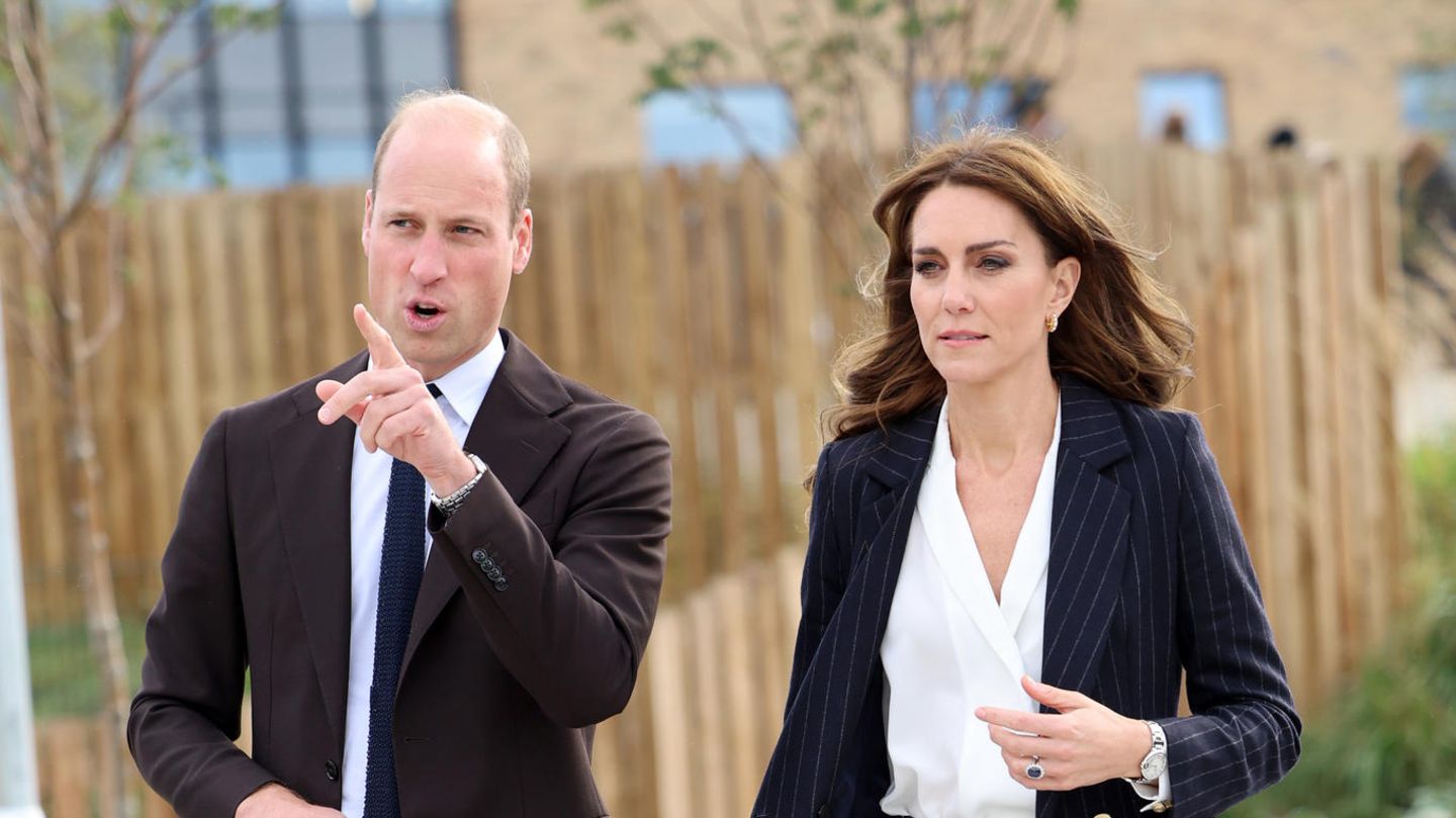 Prince + Princess of Wales: William und Catherine waren beide in ...