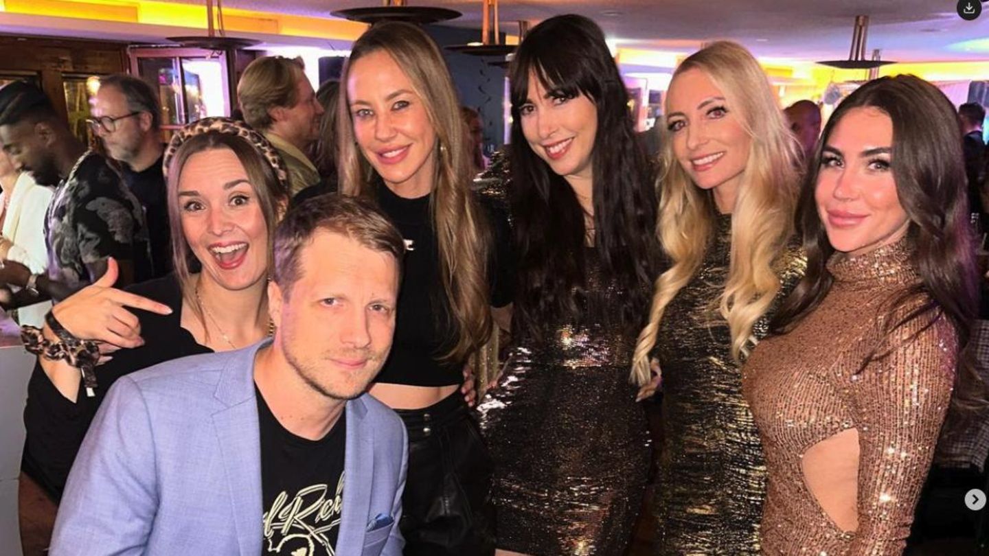 Oliver Pocher feiert mit Ex Sandy – und weiteren Ladys | GALA.de