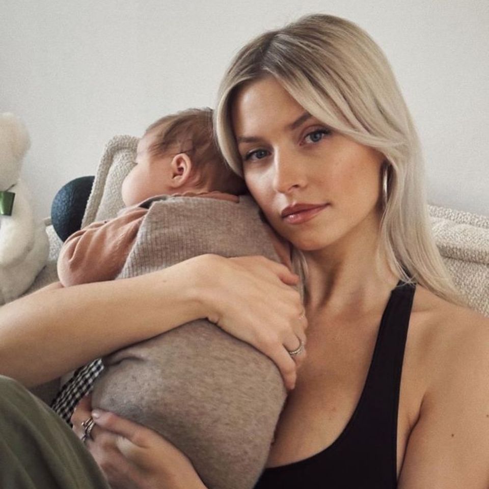 Lena Gercke + Baby Zoe: Gruß von Wayne Carpendale - und der hat's in sich | GALA.de