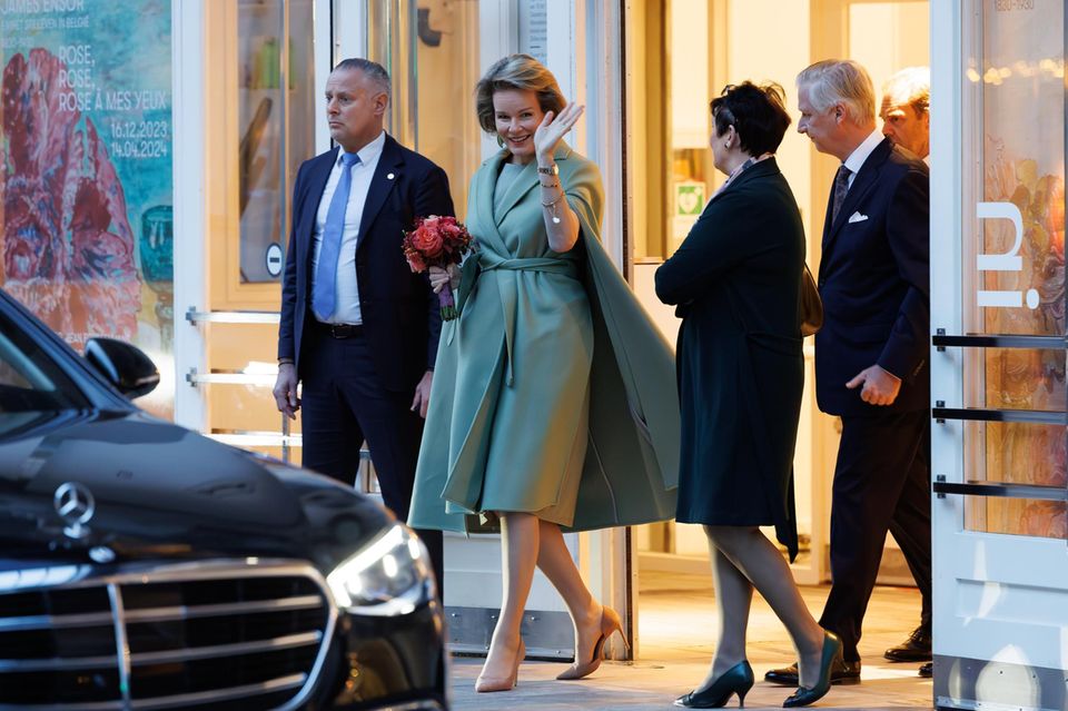 Königin Mathilde: Als Golden-Girl wird sie zum Highlight beim ...