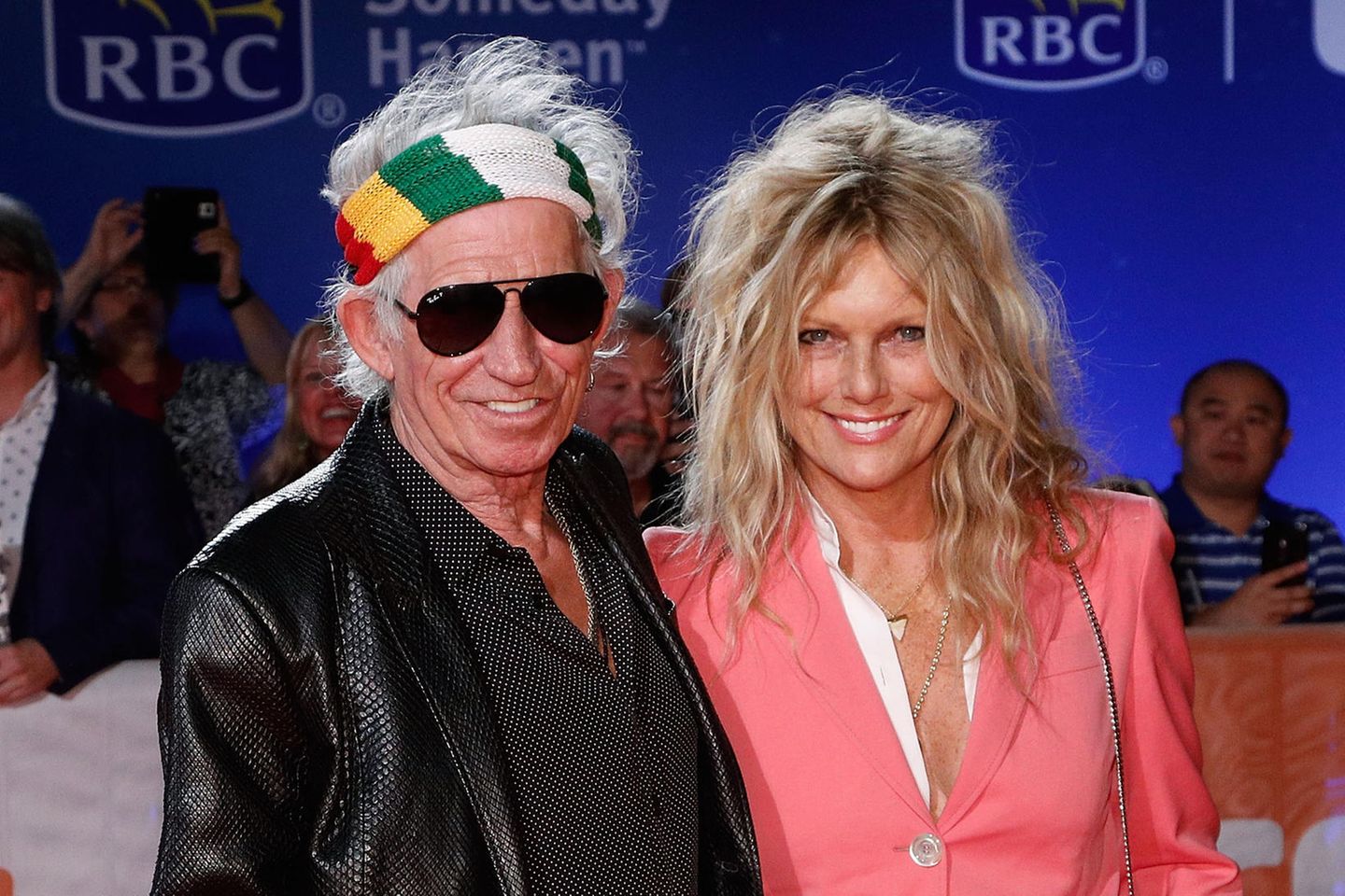 Keith Richards Y Patti Hansen
