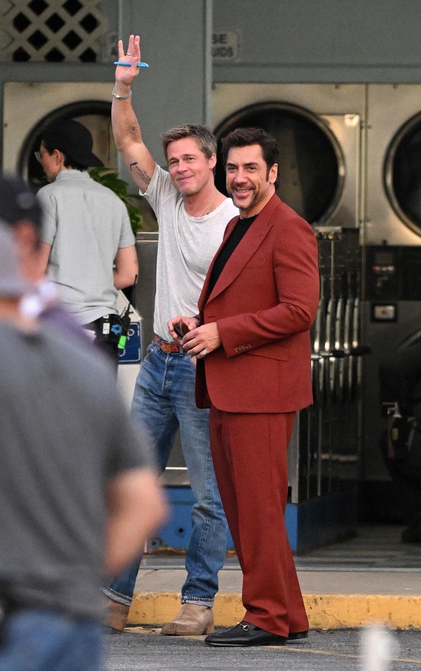 Brad Pitt 2024 Brad Pitt Goes Public With New Girlfriend At Premiere