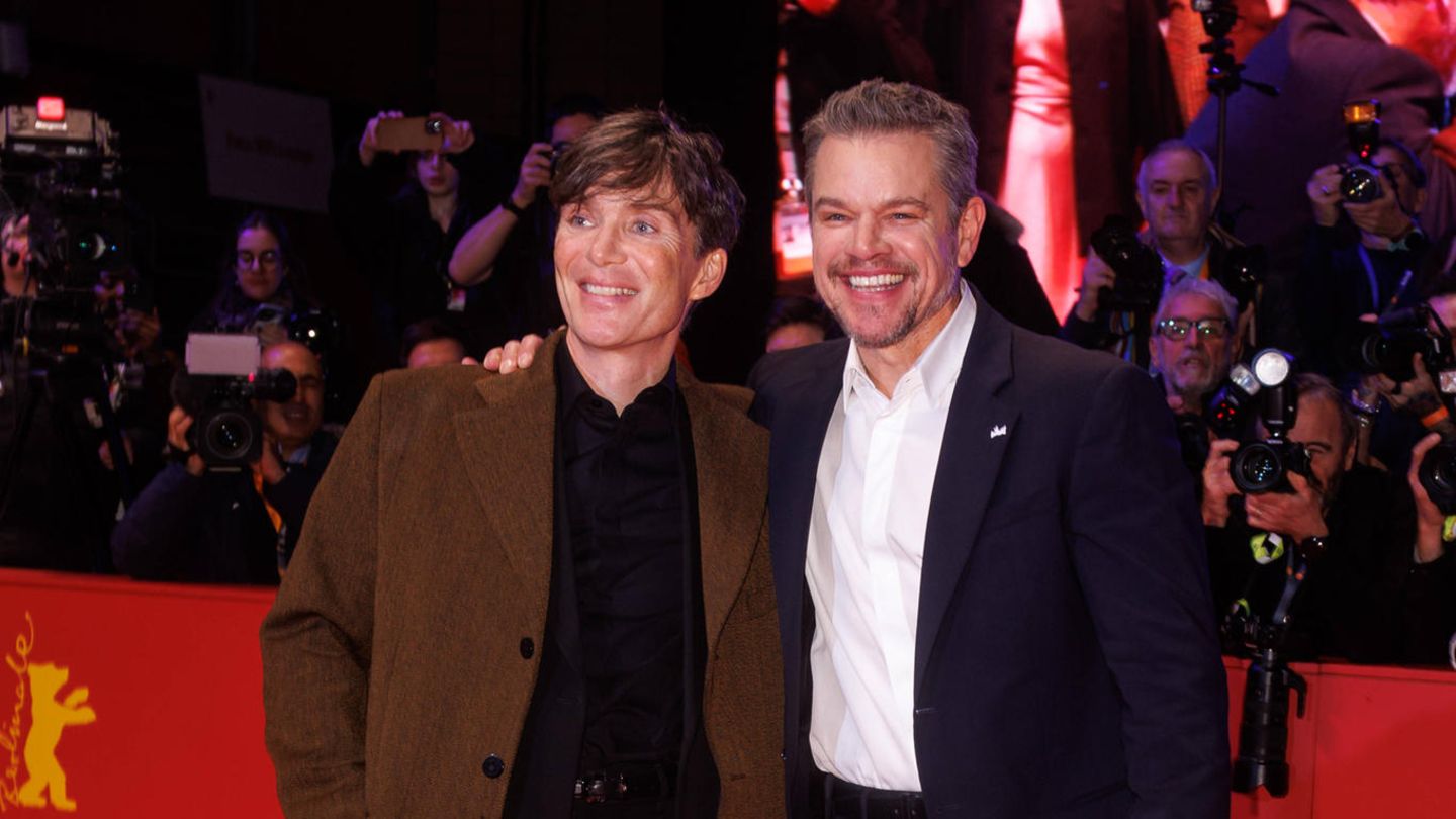 Eröffnung der 74. Berlinale: Matt Damon und Cillian Murphy glänzen ...