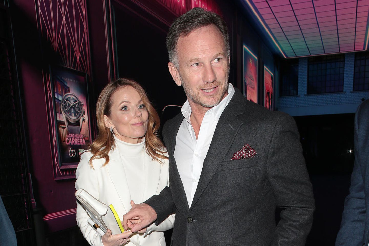Geri Halliwell: Ehemann zeigt sich nach schweren Vorwürfen gut gelaunt ...