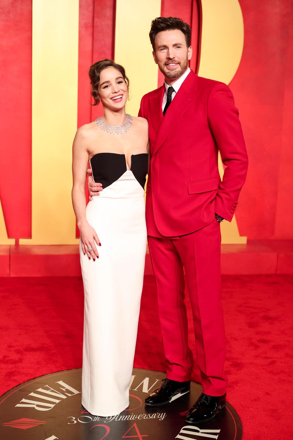 Oscars 2024: Chris Evans und Alba Baptista feiern ihr Red-Carpet-Debüt | GALA.de