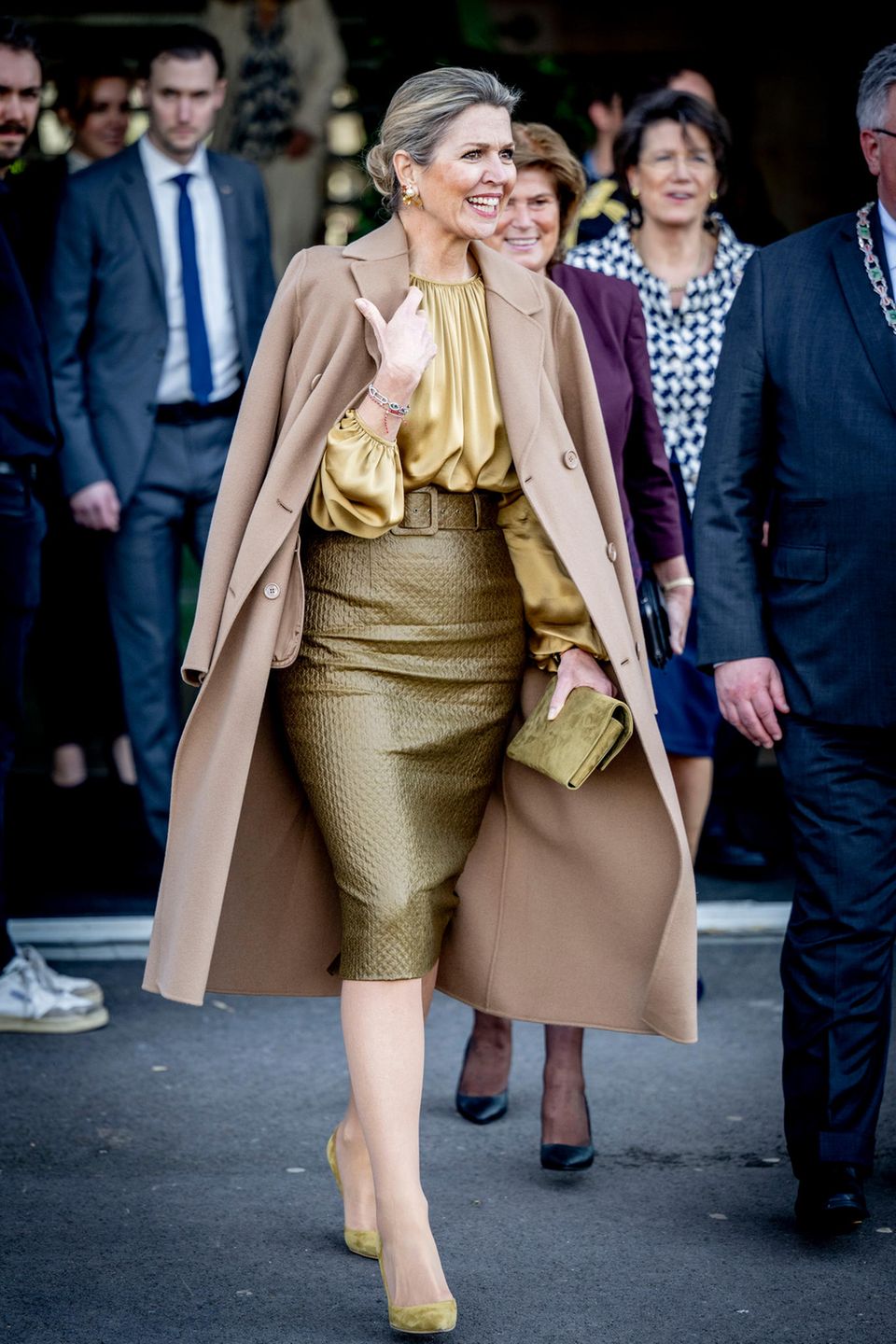 Königin Máxima: Bei ihrem Herzenstermin setzt sie auch auf modische ...