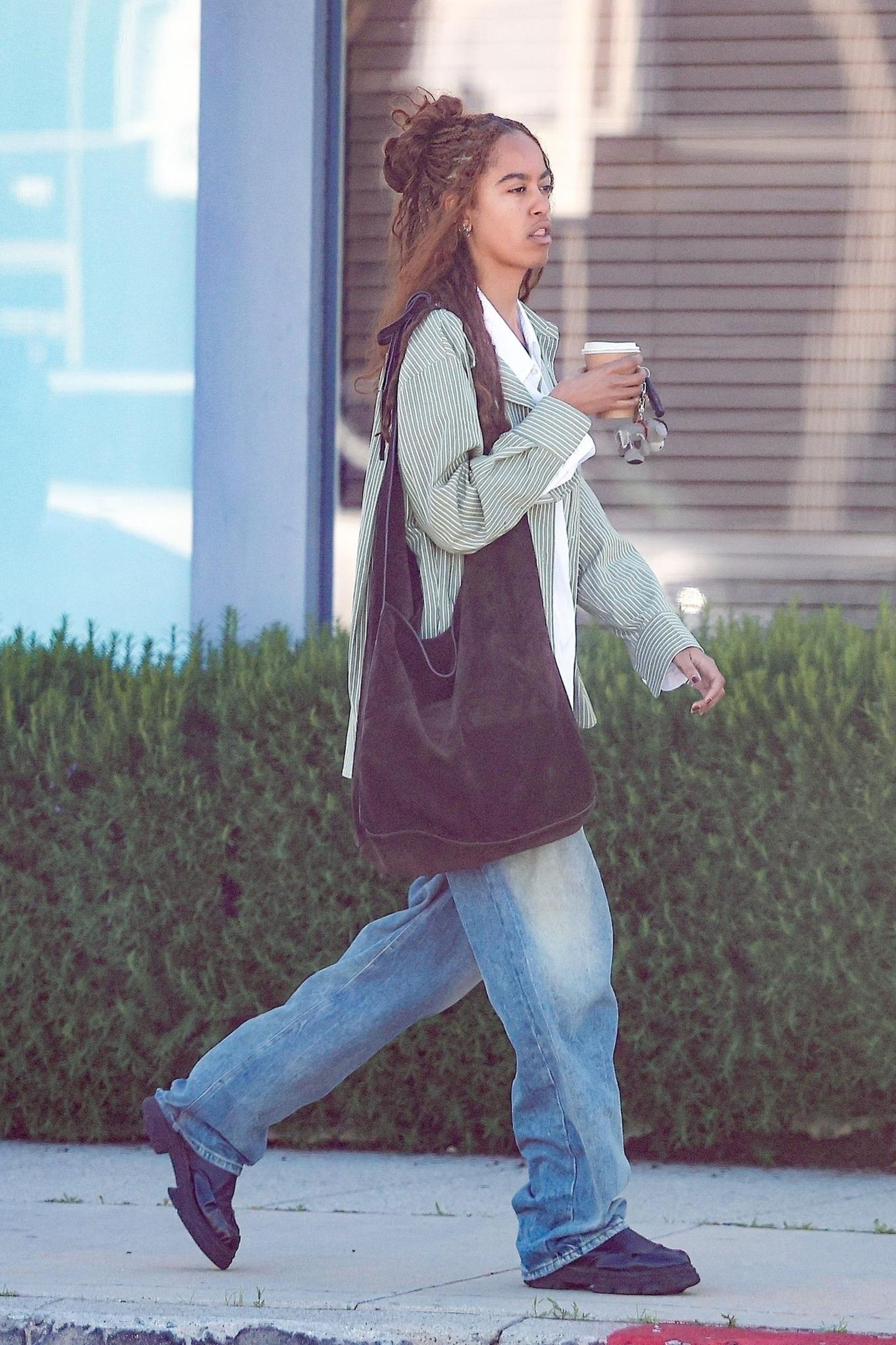 Malia Obama: Selbst beim Sport ist sie modisch ganz vorne mit dabei ...