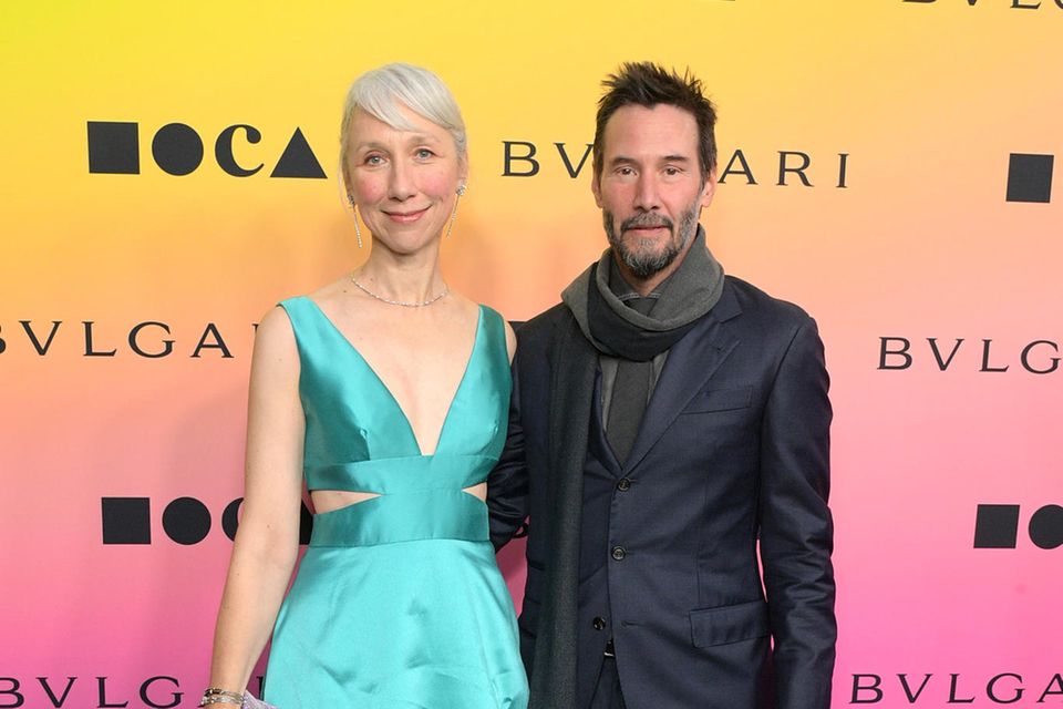 Keanu Reeves + Alexandra Grant: Heiße Küsse hinter den Kulissen | GALA.de
