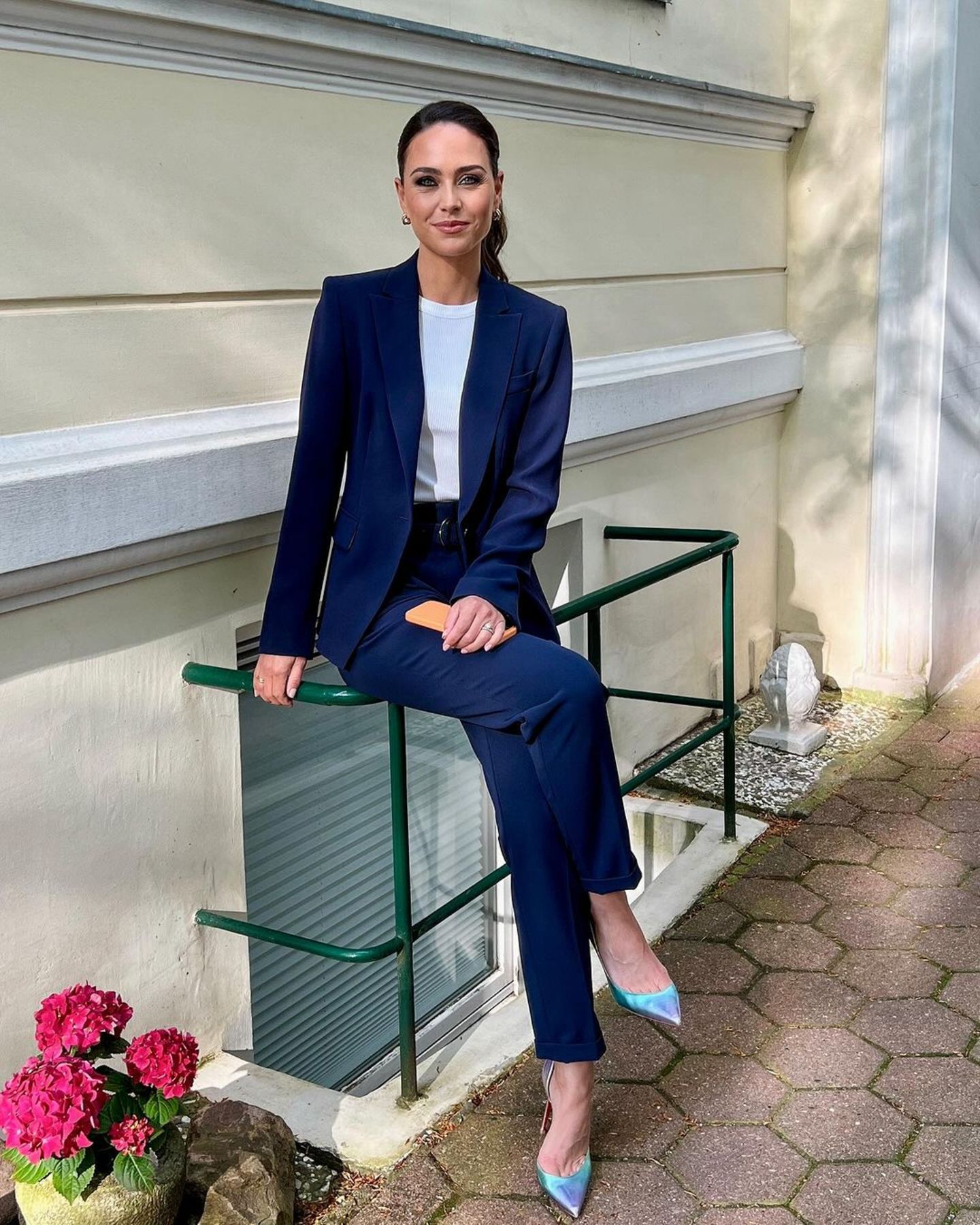 Franca Lehfeldt verweigert den Alpin-Dresscode – zum Glück! | GALA.de