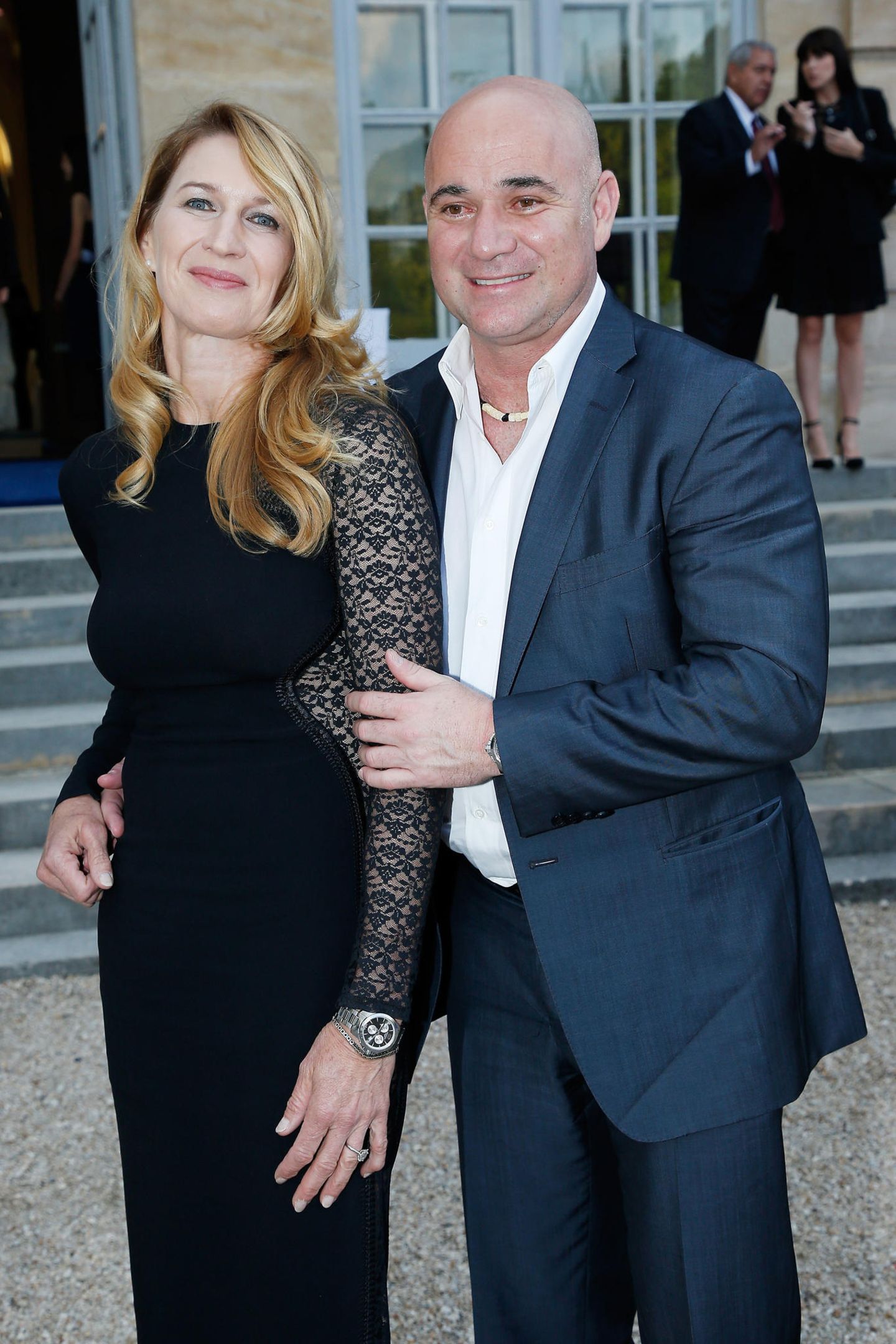 Steffi Graf En Andre Agassi