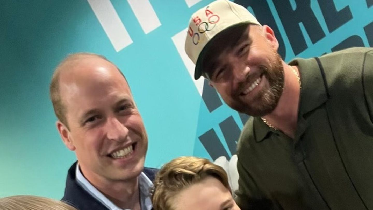 Travis Kelce: So fand er das Treffen mit Prinz William und seinen ...