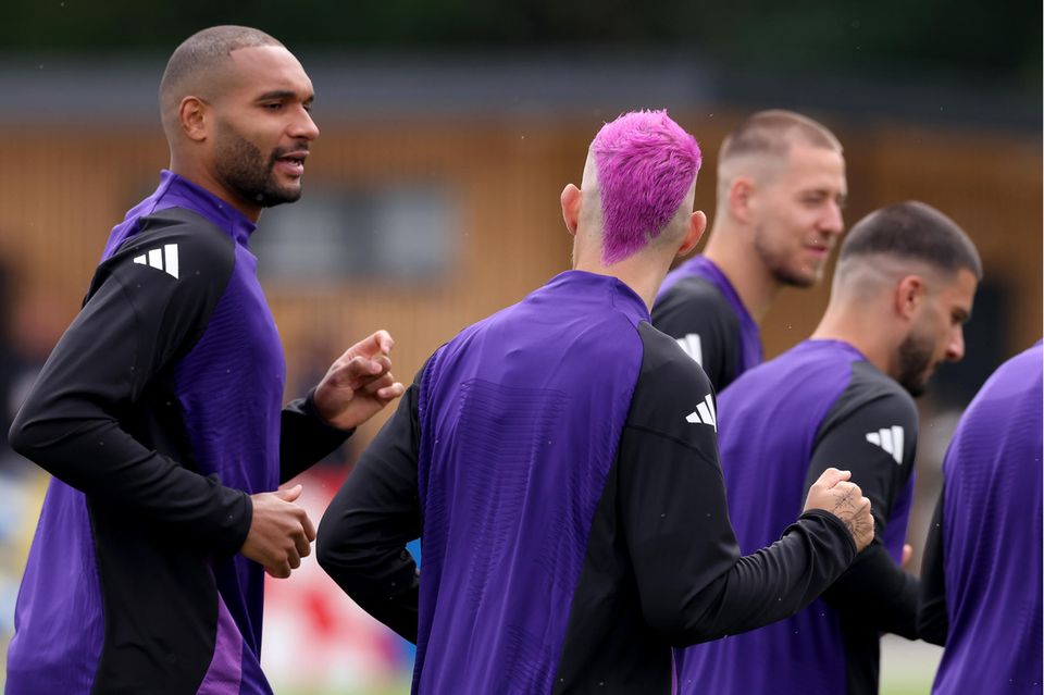 Robert Andrich: Pinke Haare für das EM-Viertelfinale | GALA.de