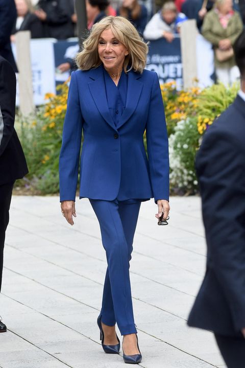 Brigitte Macron: Majestätischer James-Bond-Glamour im Schloss ...