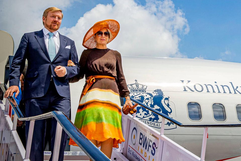 König Willem-Alexander: Mit diesem Luxus-Jet flog er in den Urlaub ...