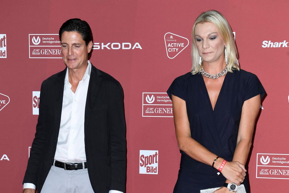 Maria Höfl-Riesch + Marcus: Ernste Mienen? Erster Auftritt nach ...