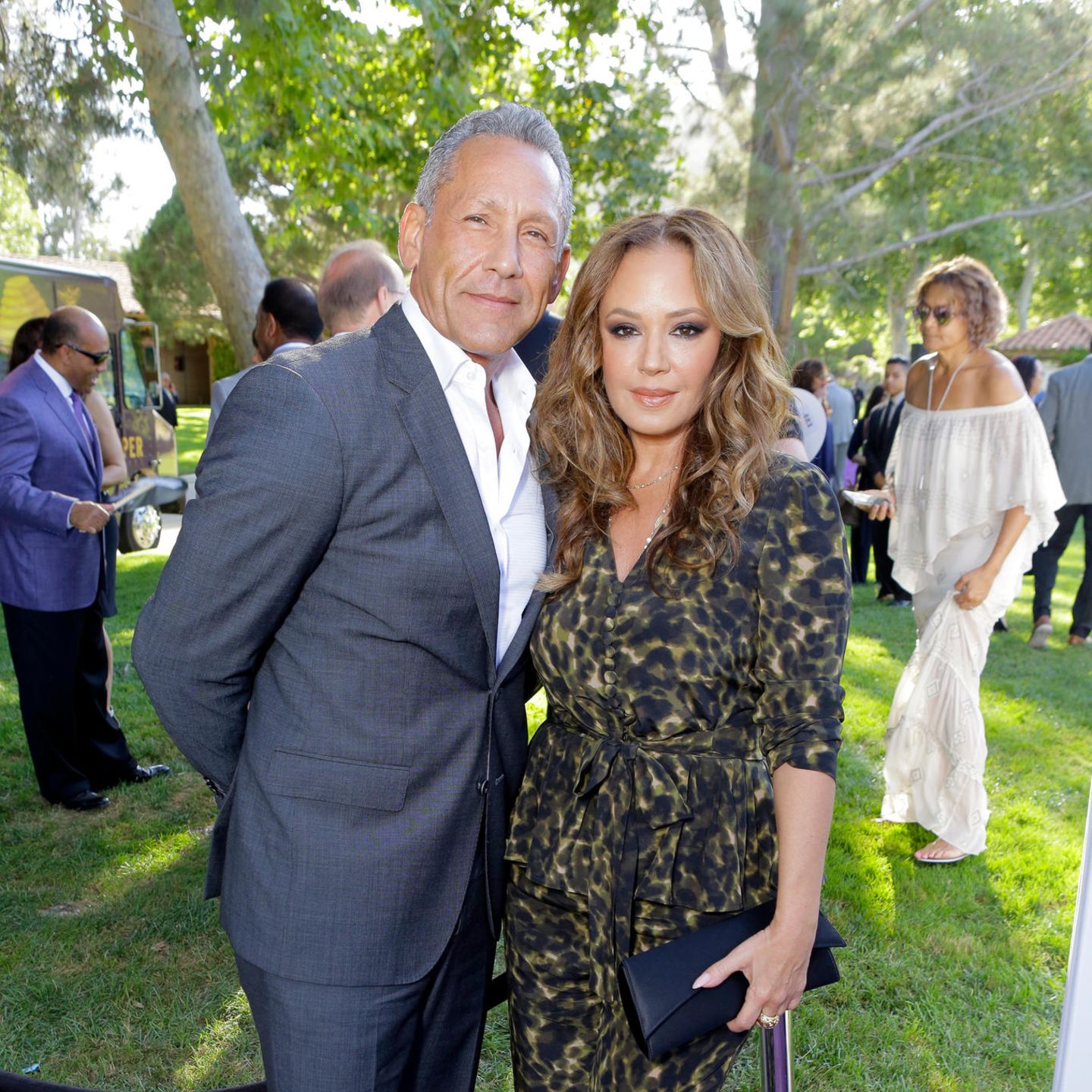 Leah Remini Y Familia