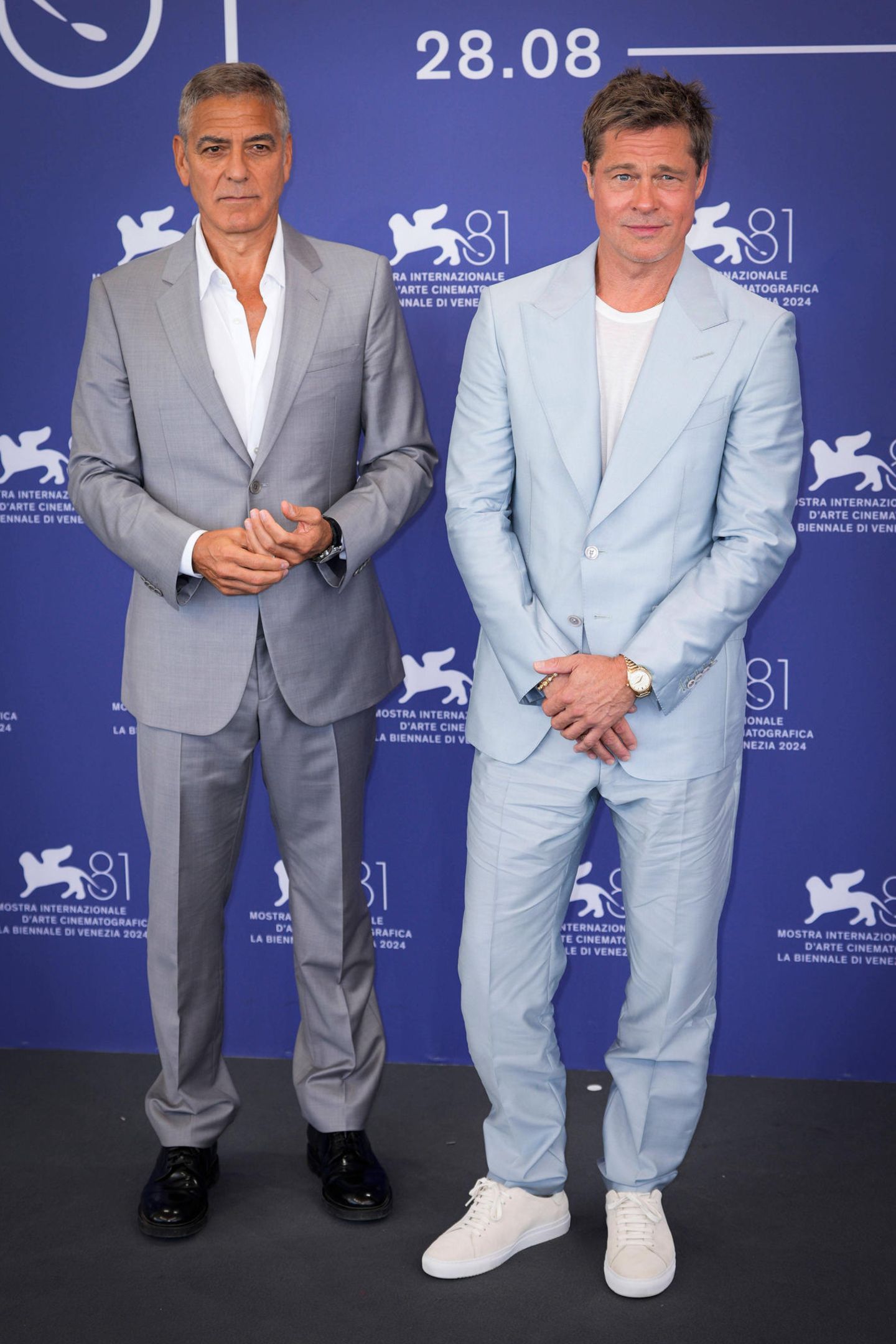 Brad Pitt 2024 Brad Pitt Goes Public With New Girlfriend At Premiere