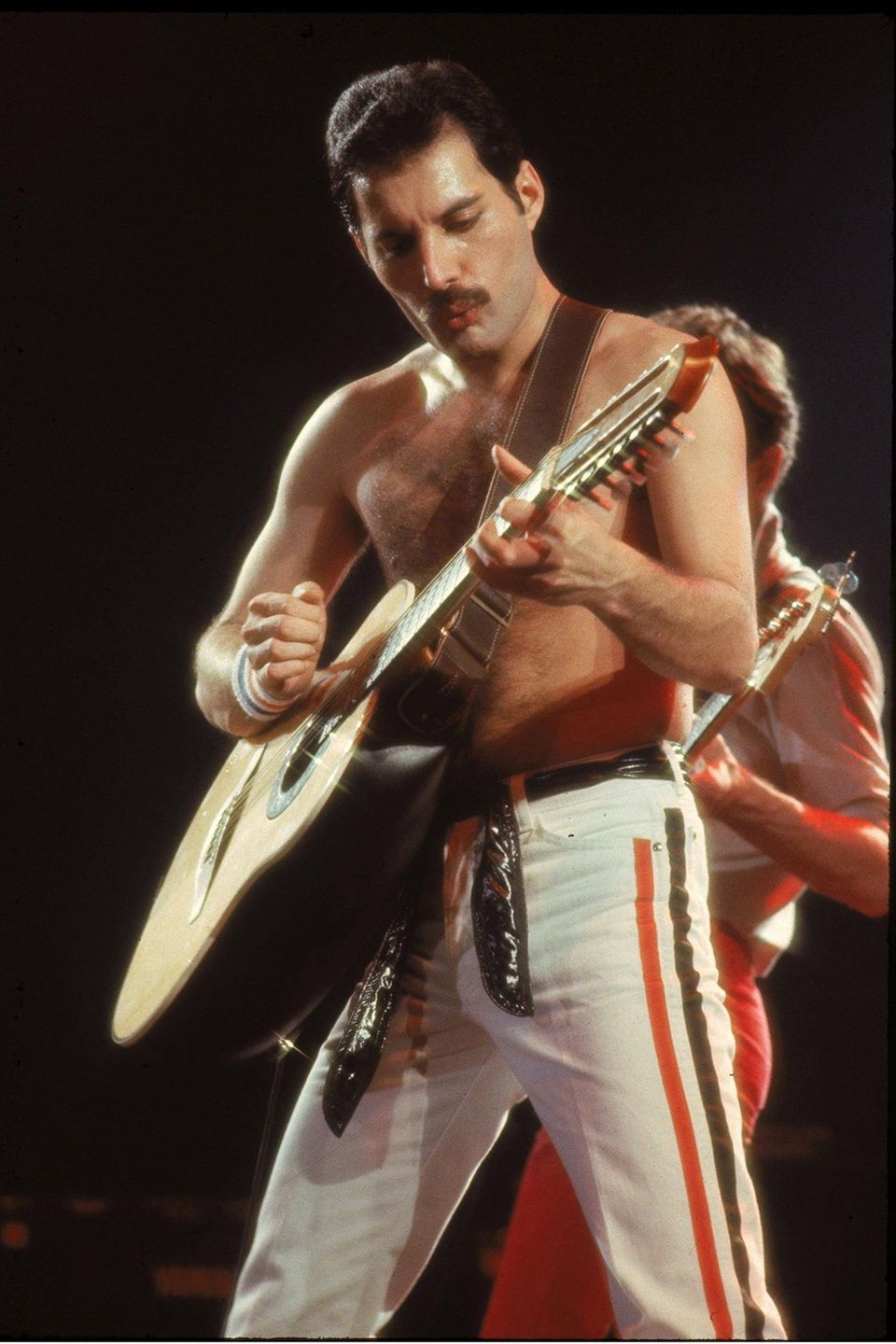 Freddie Mercury Voor En Na Freddie Mercury Von Queen Verlassen Sein